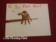 Alphabet Handprint-Footprint Crafts