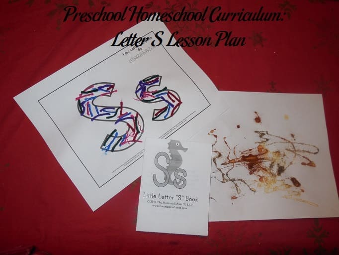 Preschool Homeschool Curriculum Letter S Lesson Plan Parenting Patch