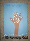 Four Seasons Handprint Trees Craft