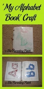 'My Alphabet Book' Craft