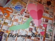 Valentine's Day Heart Snail Craft