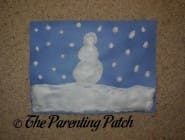 Puffy Snow Paint Craft