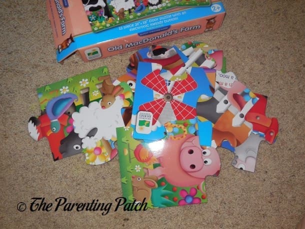 The Learning Journey Old MacDonald's Farm My First Sing-Along Puzzle Review