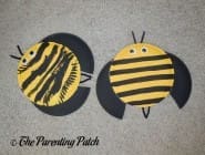 B Is for Bumblebee Paper Plate Craft
