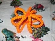 Pony Bead Pumpkin Craft