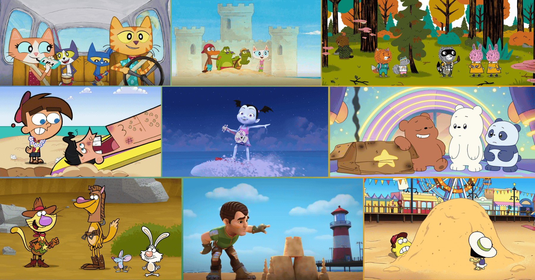 Cartoons About The Beach That Your Kids Will Dive Right Into