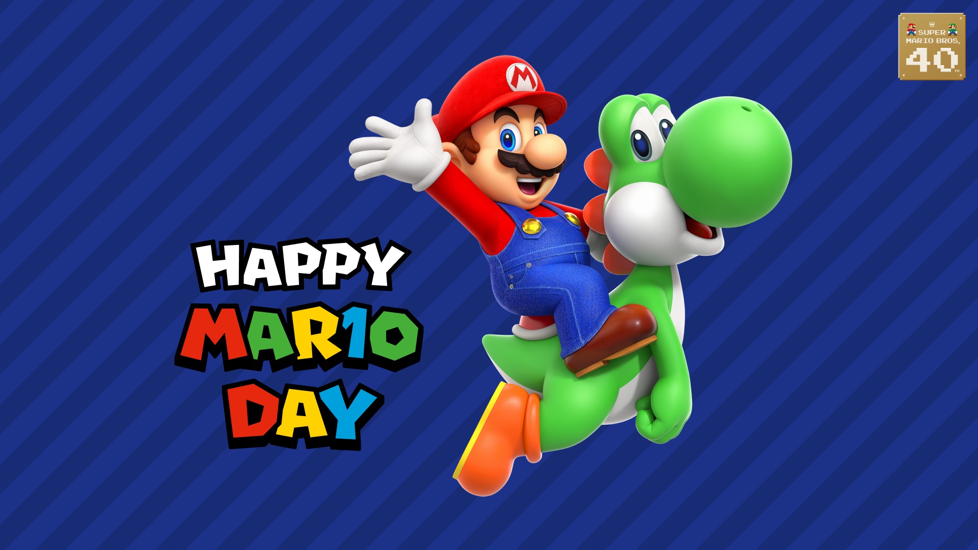 Nintendo Celebrates 40 Years Of Super Mario With MAR10 Day Events ...